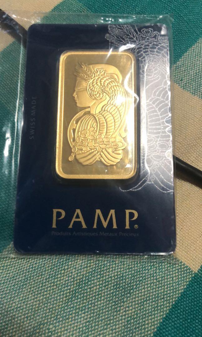 Gold 100gram PAMP, Women's Fashion, Jewelry & Organisers, Precious ...