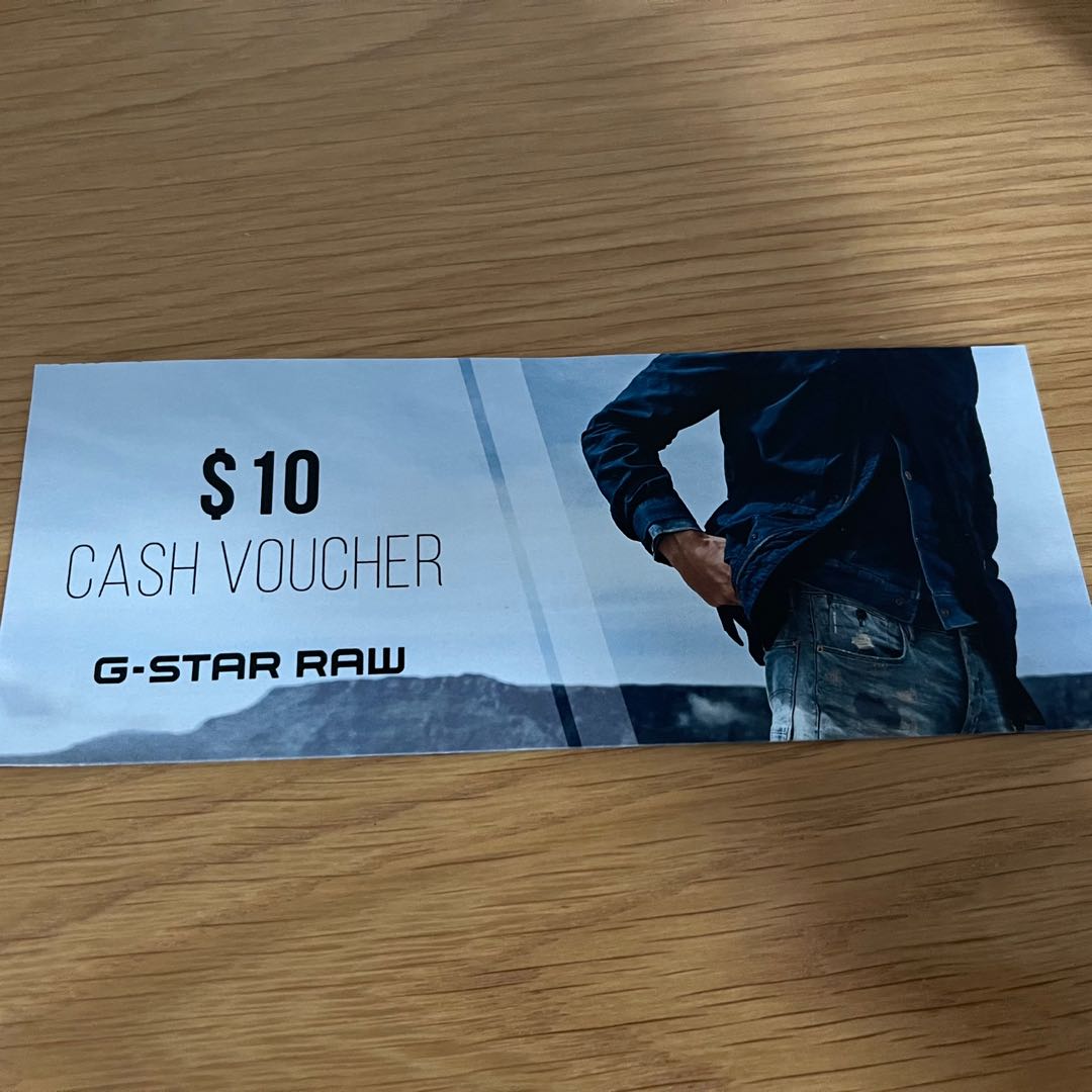 G star voucher store