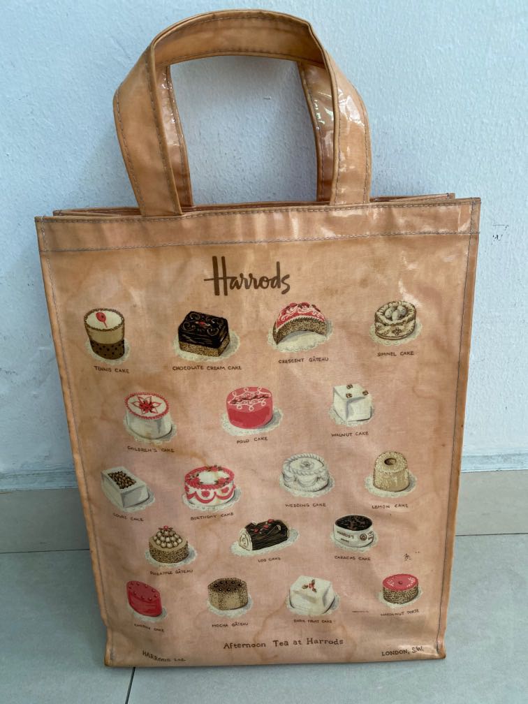 Harrods lunch bag, Women's Fashion, Bags & Wallets, Tote Bags on Carousell