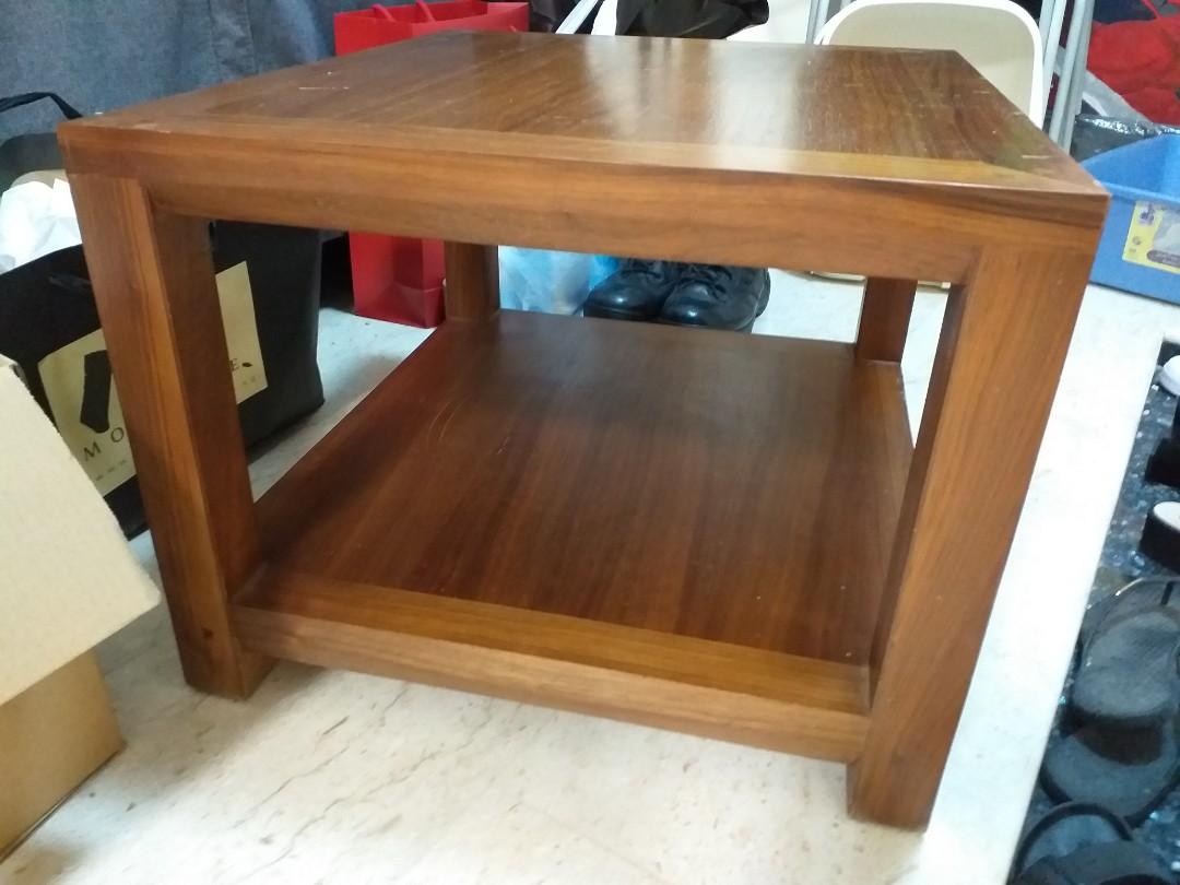 hifi wooden 2 tier rack, Audio, Other Audio Equipment on Carousell