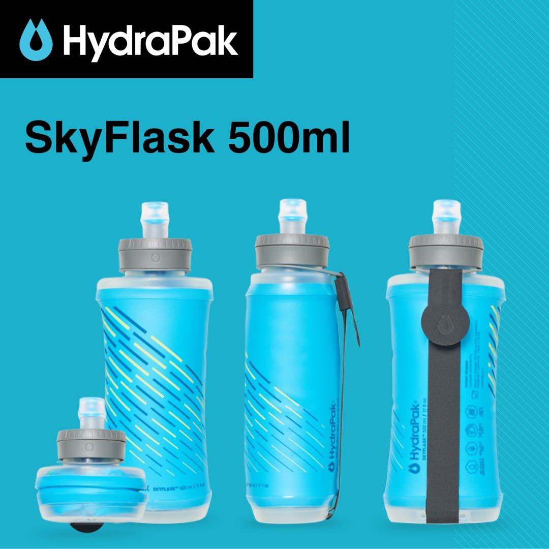 Hydrapak SkyFlask™ 500ml 摺疊運動型軟水樽, 興趣及遊戲, 旅行, 旅遊 - 旅行必需品及用品 - Carousell
