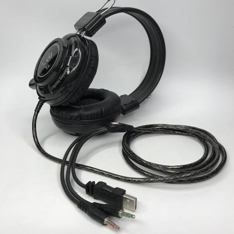 Inplay H-15 Gaming Headset RGB With Microphone, Heavy Duty, Black ...