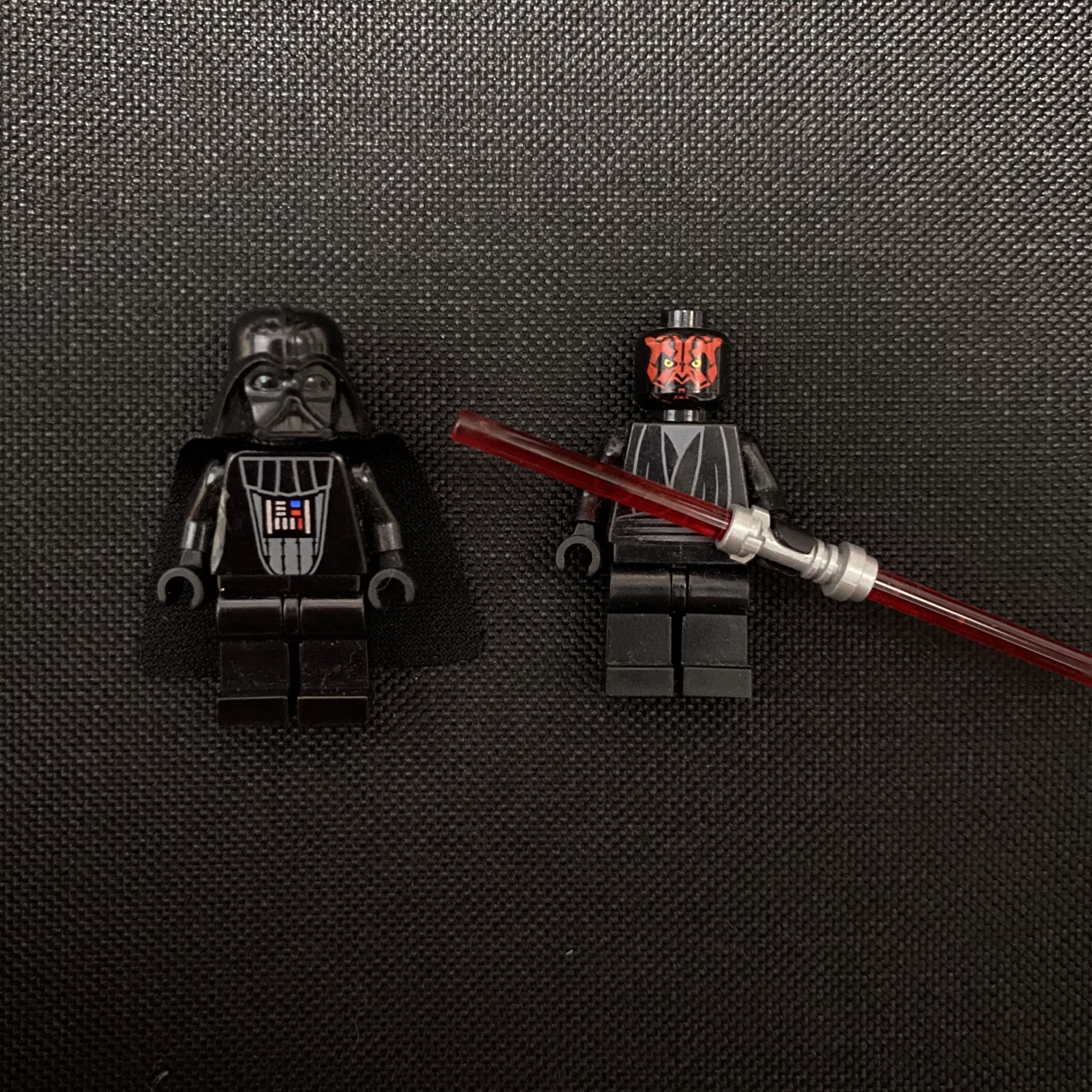 Lego Star Wars darth Vader darth maul黑武士 達斯魔, 興趣及遊戲, 玩具 & 遊戲類 - Carousell