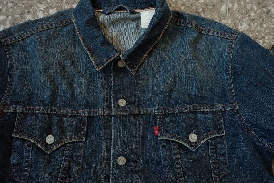 levi’s selvedge denim jacket sample, Men's Fashion, Coats, Jackets and ...