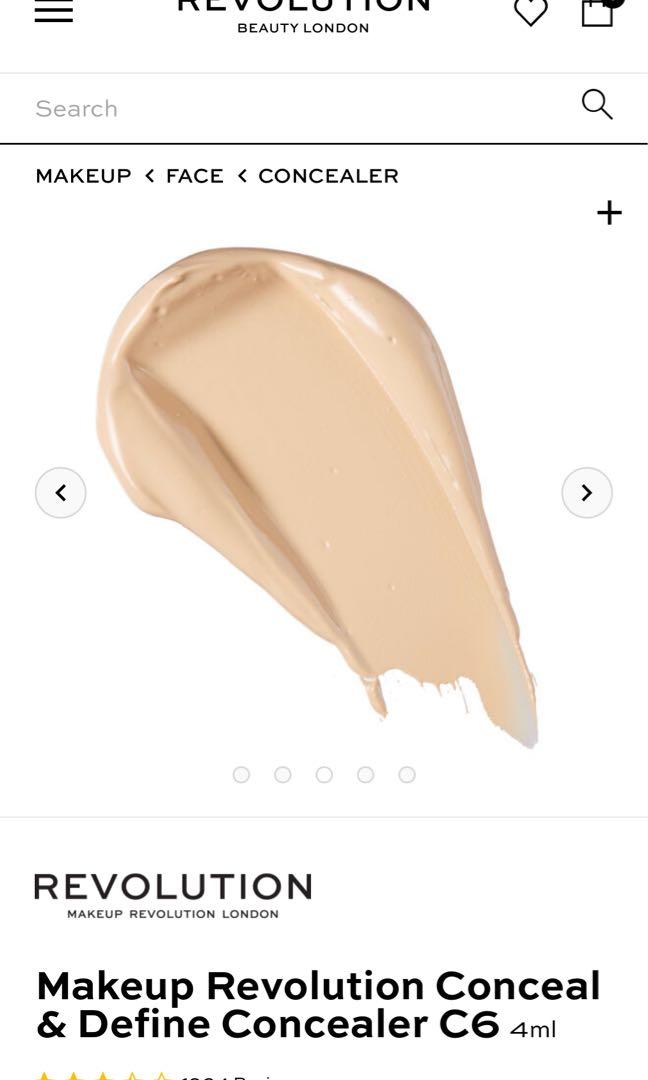 Makeup Revolution Conceal Define Full Coverage Concealer Beauty makeup-revolution-conceal-define-full-coverage-concealer-beauty