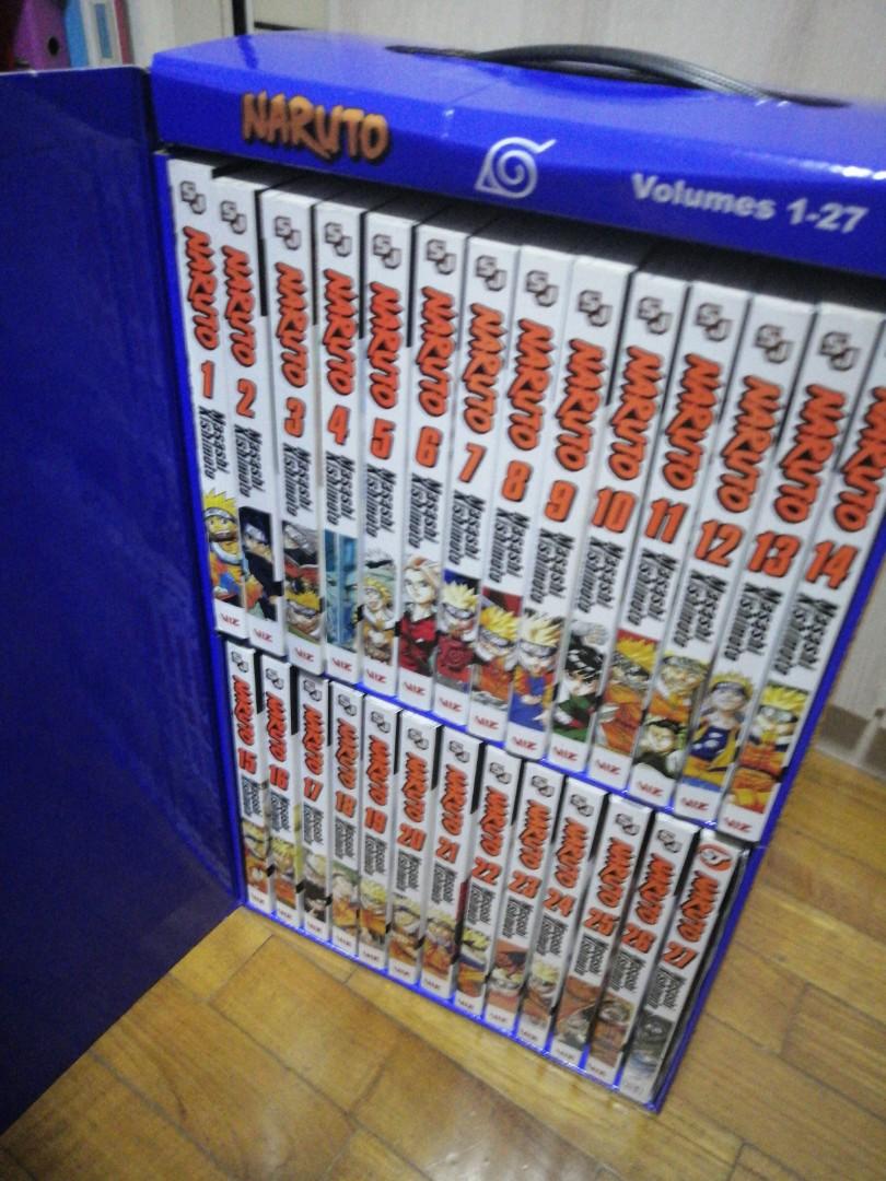Naruto Manga / comic box set 1 volumes 1 to 27, Hobbies & Toys, Books ...