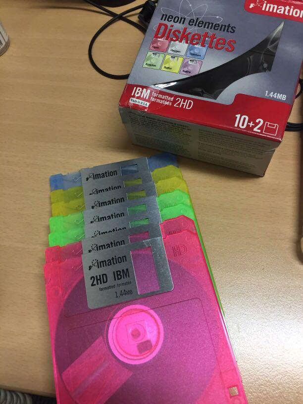 Neon Elements Diskette, Computers & Tech, Parts & Accessories, Hard ...