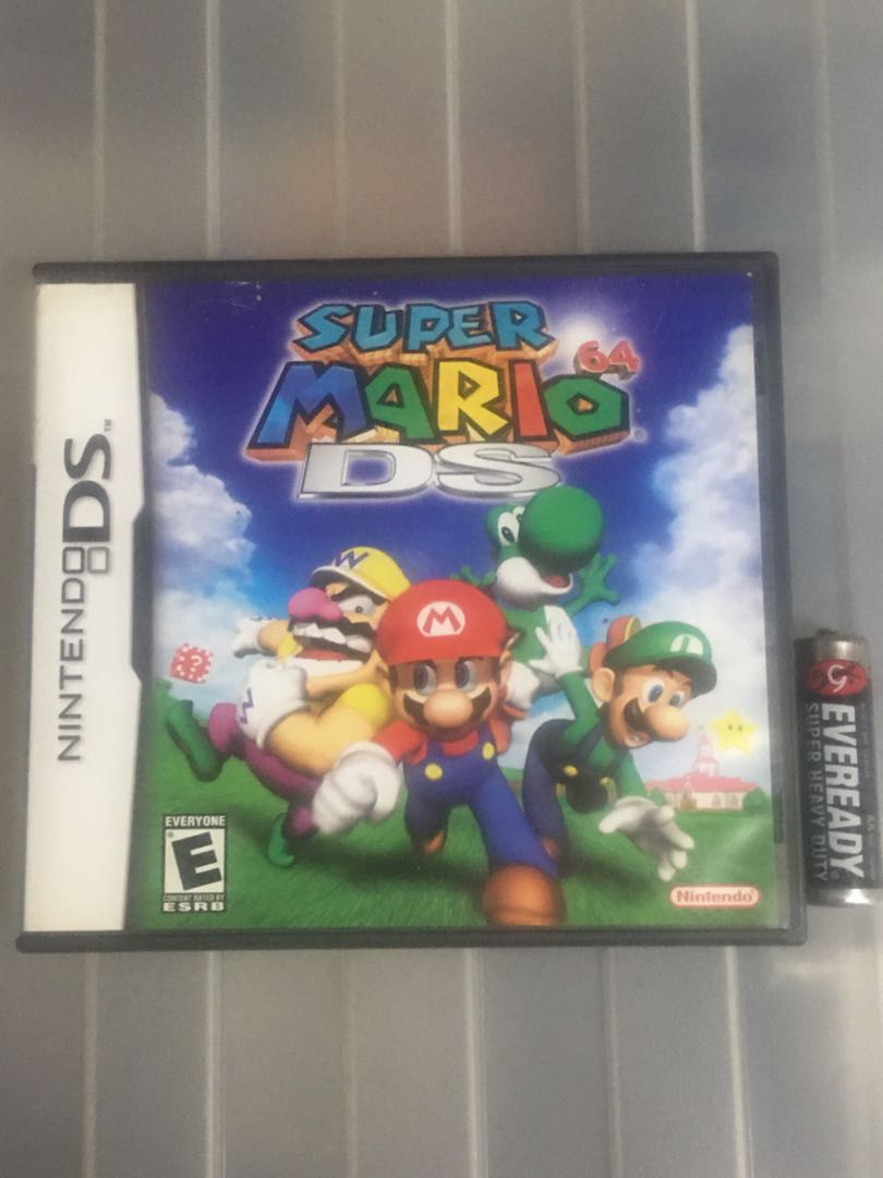 Nintendo Ds super Mario 64 case ( no game cart and manual), Video ...
