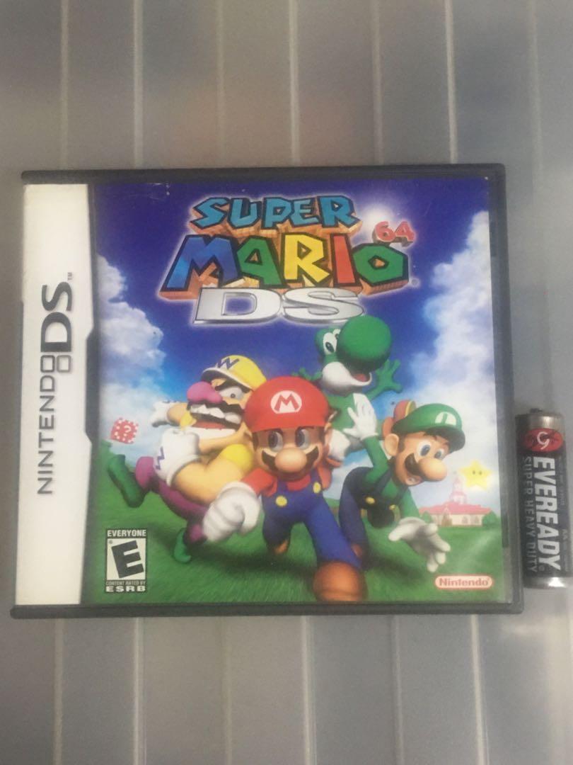 Nintendo Ds super Mario 64 case ( no game cart and manual), Video ...