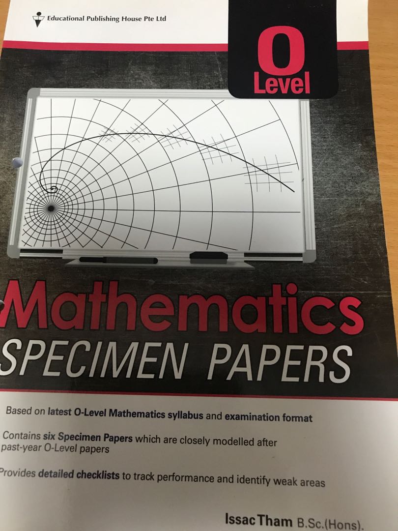 O level EMath specimen papers, Hobbies & Toys, Books & Magazines ...