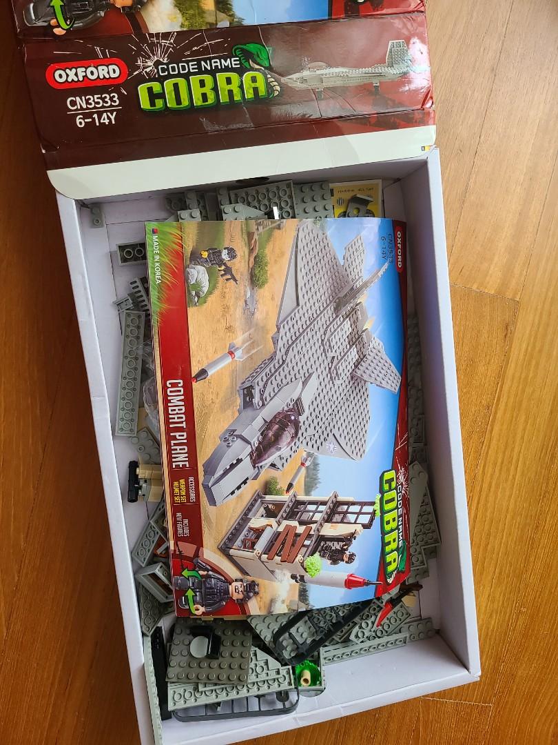Oxford Cobra fighter set, Hobbies & Toys, Toys & Games on Carousell