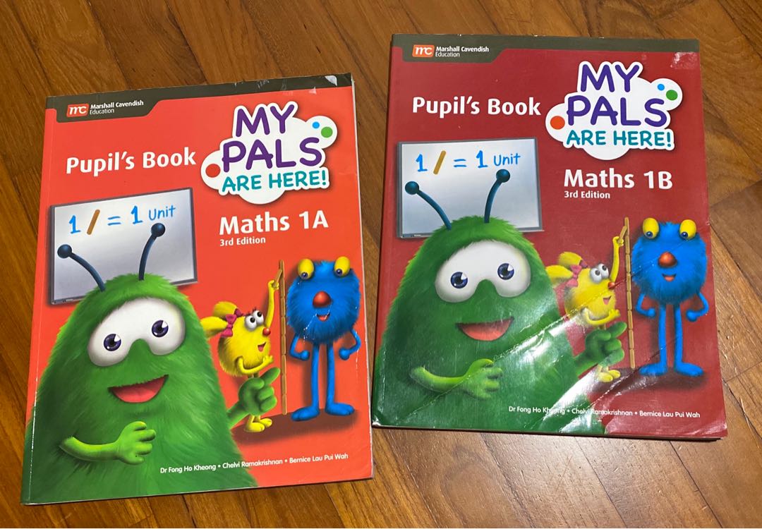 P1 Math Textbooks - 1A & 1B, Hobbies & Toys, Books & Magazines ...