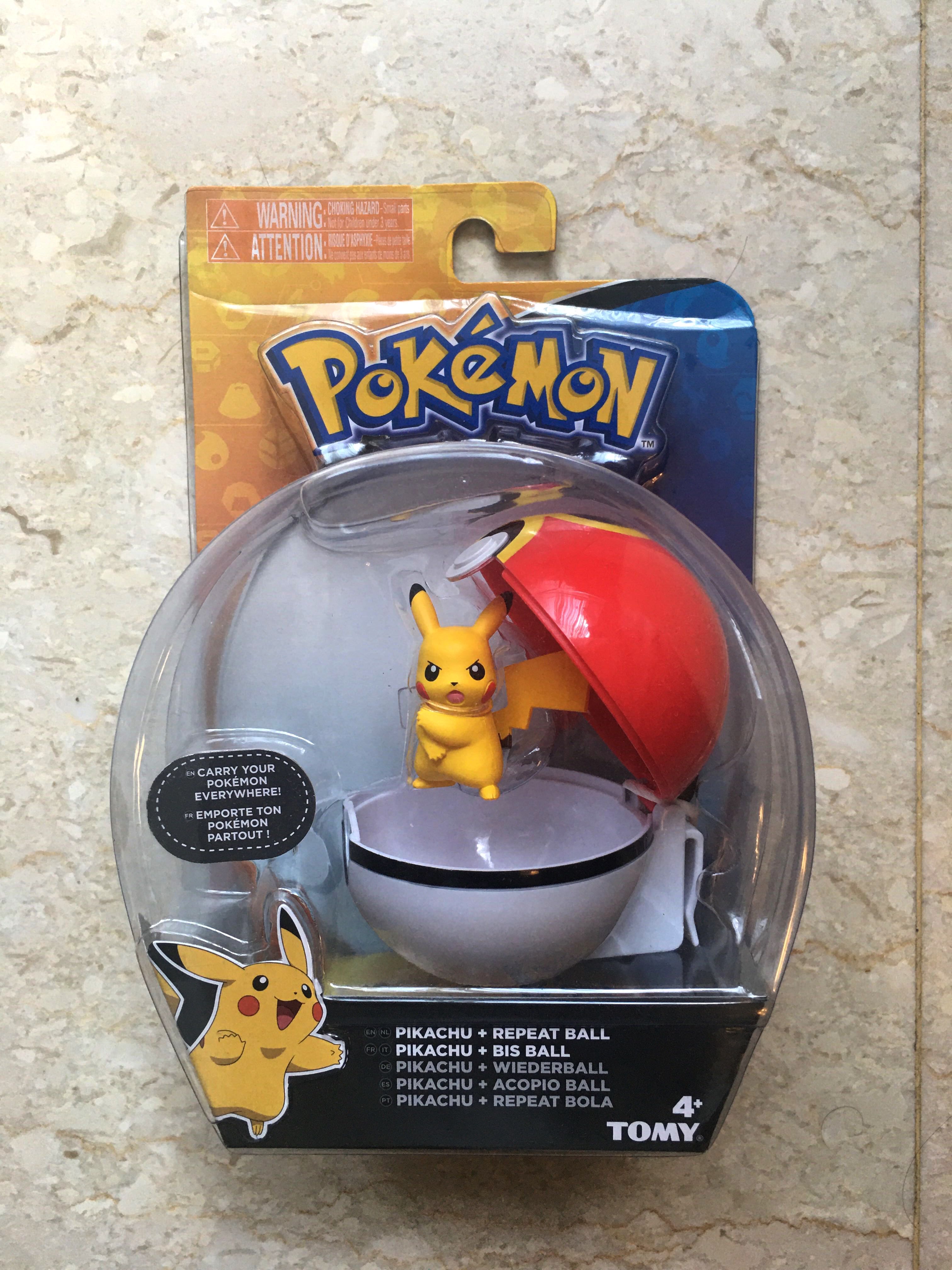 Pokemon Pikachu Repeat Ball, Hobbies & Toys, Toys & Games on Carousell