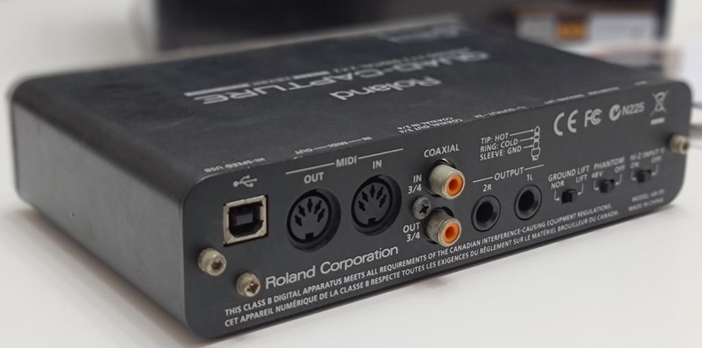 Roland Quad-Capture Audio Interface, Audio, Soundbars, Speakers ...