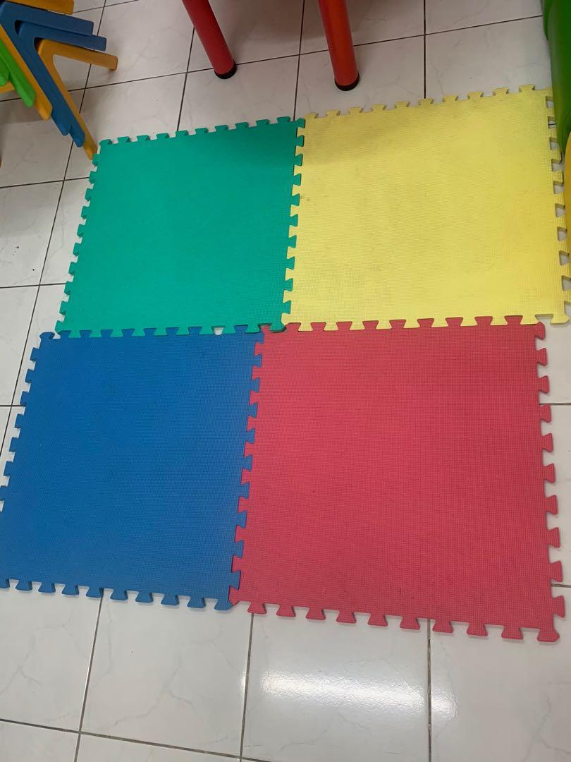 Safety rubber mat, Babies & Kids, Baby Nursery & Kids Furniture, Safety ...