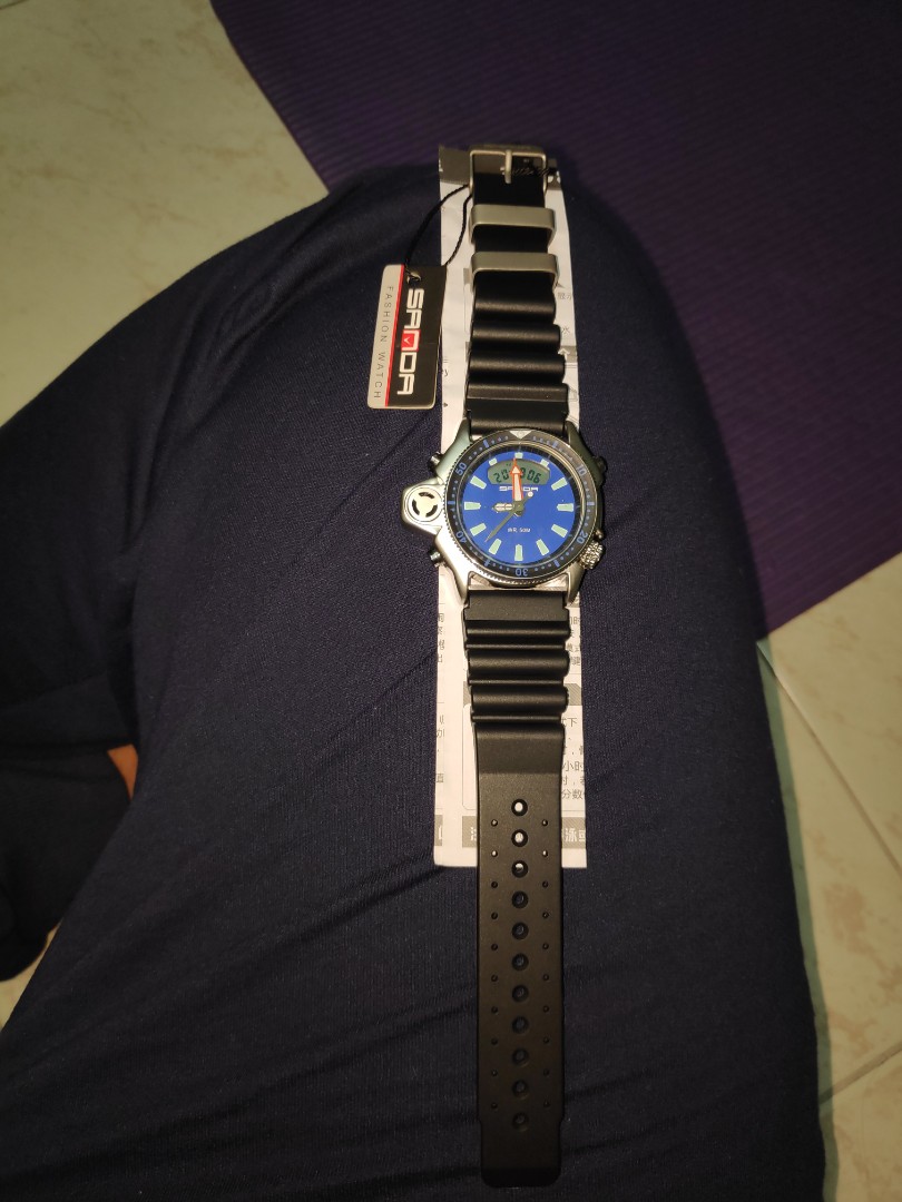 Sanda Watch (Blue), Men's Fashion, Watches & Accessories, Watches on ...