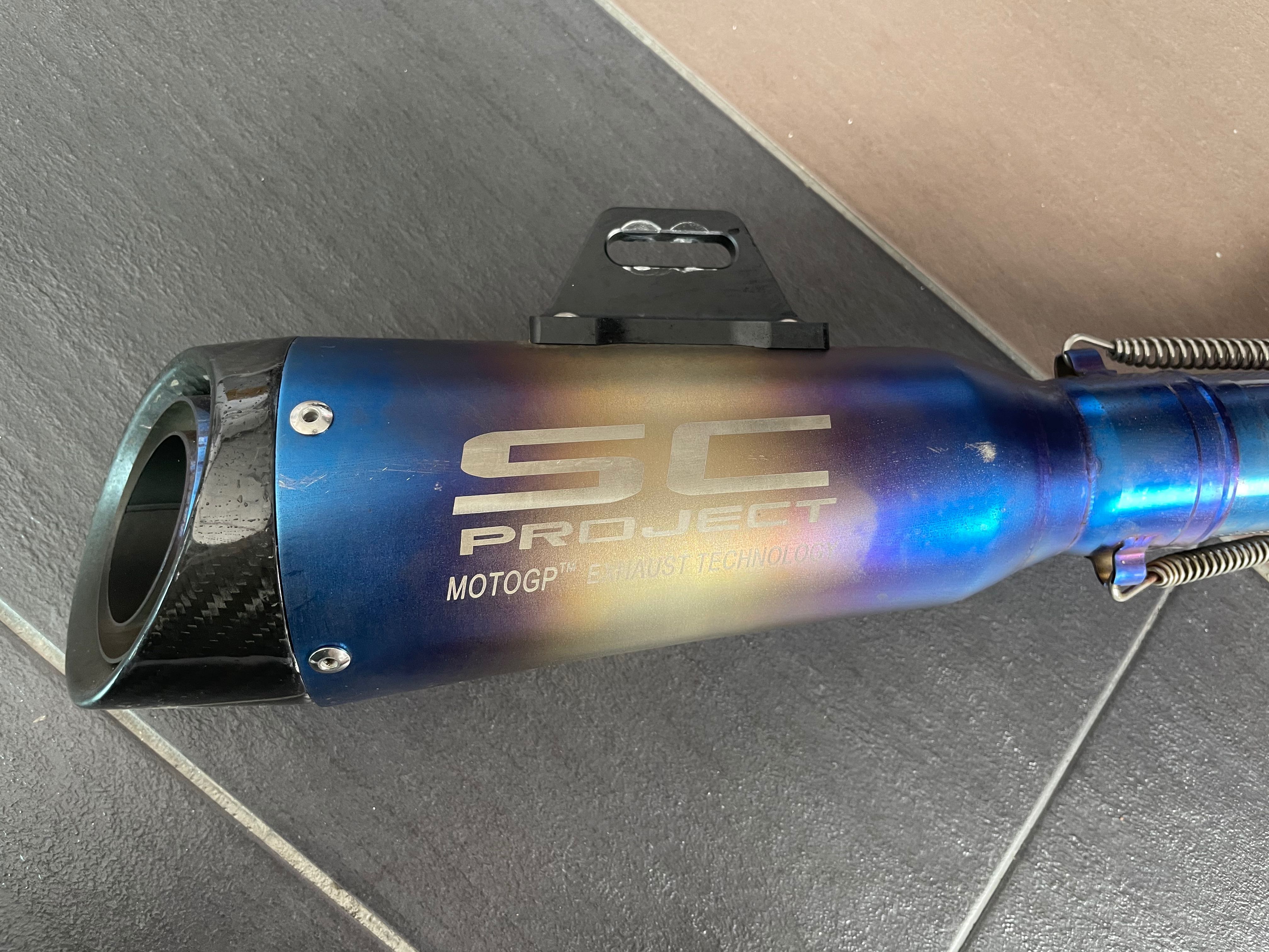 SC PROJECT EXHAUST Full set R15/MT15, Auto Accessories on Carousell