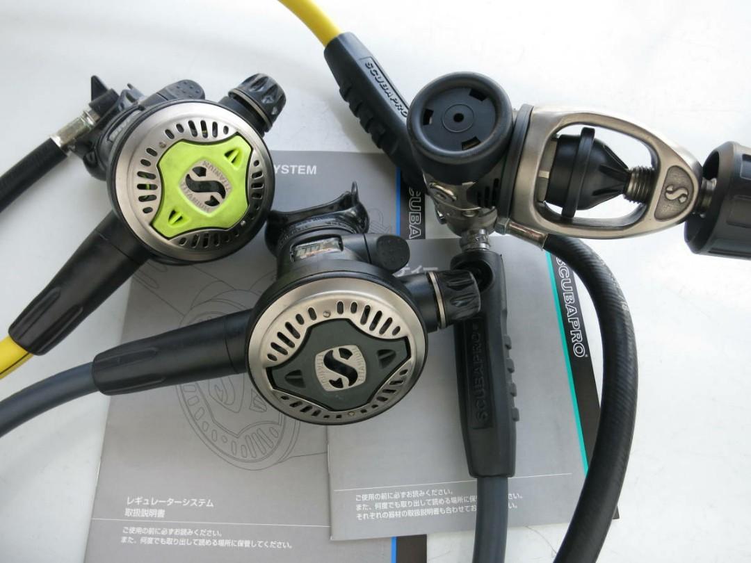 Scubapro Mk25 Titanium Regulator with S600Titanium Sports Equipment Exercise Fitness Toning Stretching Accessories on Carousell