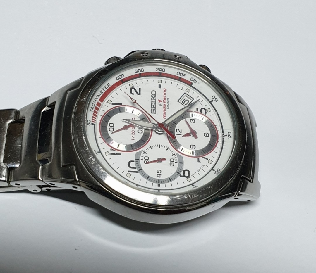 Seiko Honda F1 Racing Team Limited Edition Quartz Chronograph Watch ...