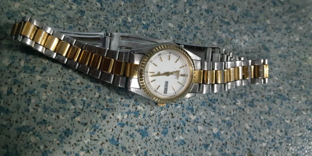 Seiko quartz n titus watch, Women's Fashion, Watches & Accessories ...