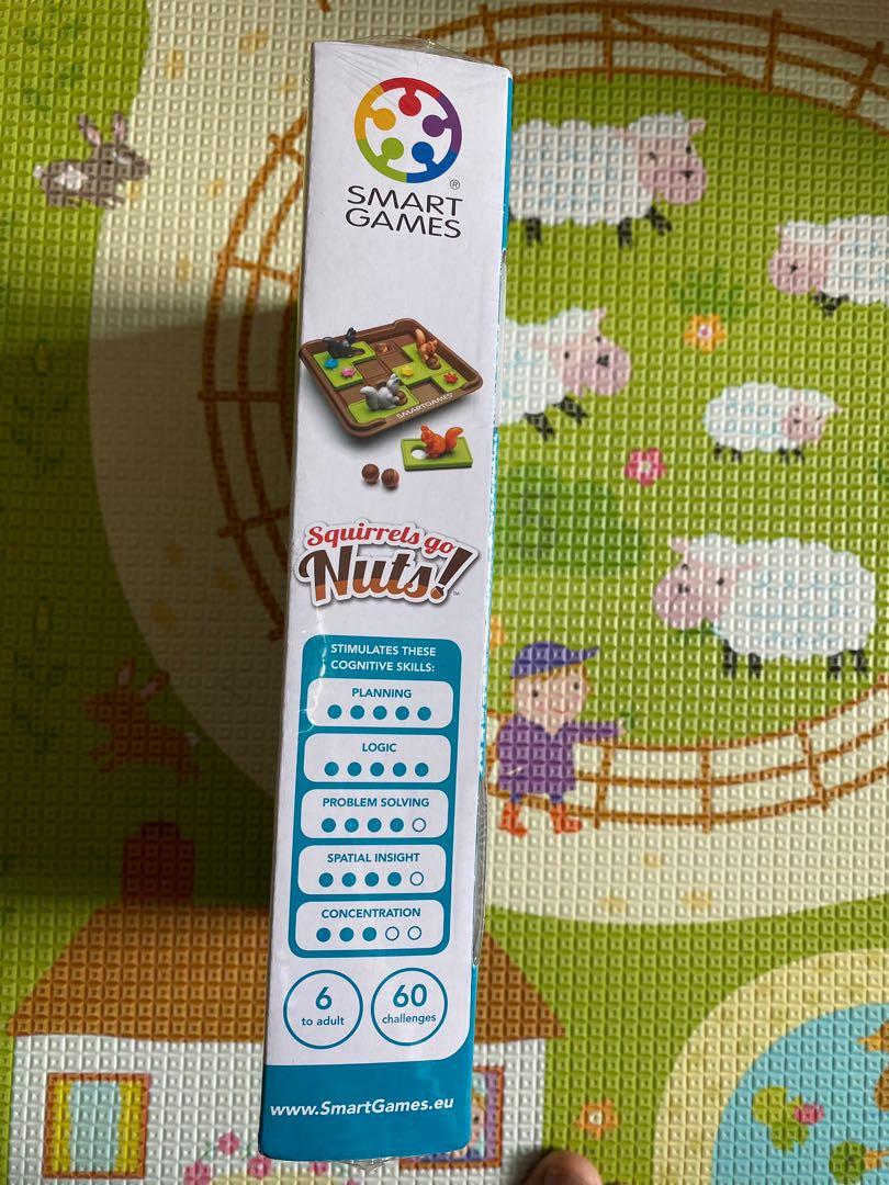 Smart Games - Squirrels go "Nuts" 松鼠藏堅果 (Board Game), 兒童＆孕婦用品, 嬰兒玩具 ...