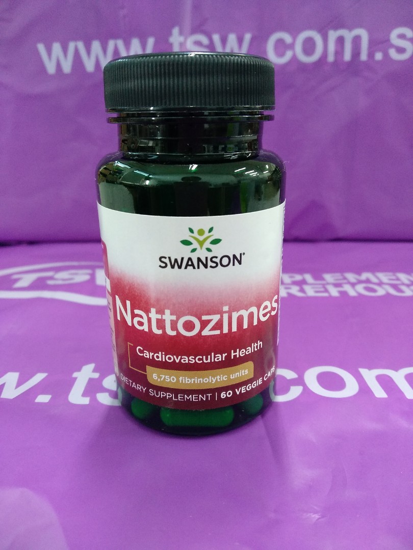 Swanson Nattozimes 60 Veg Capsules, Health & Nutrition, Health ...