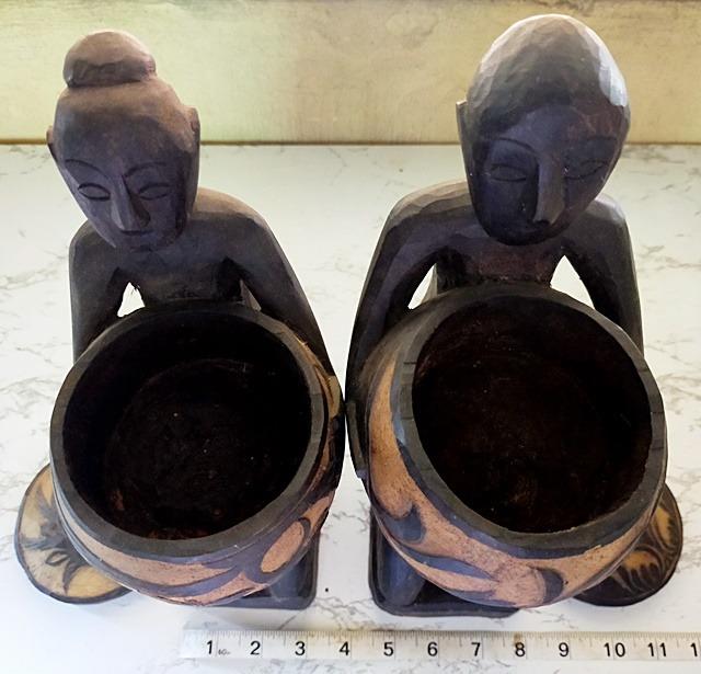 Tagbanua Good Luck Wooden Statues, Furniture & Home Living, Home Decor ...