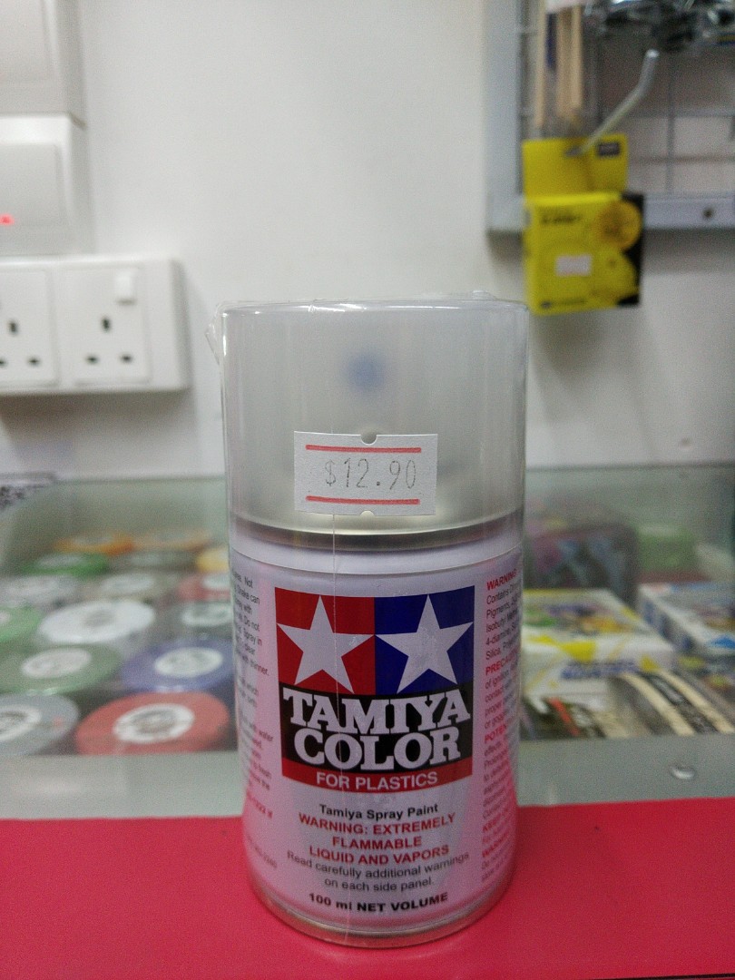 Tamiya TS-13 Clear Spray Paint For Plastic, Hobbies & Toys, Stationery ...