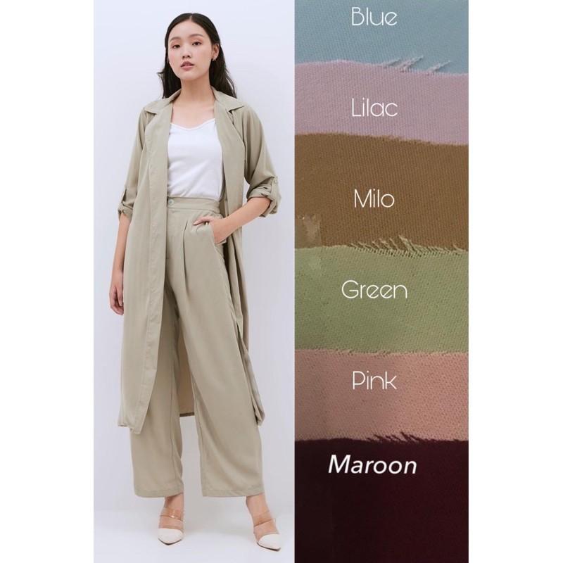 Tatiana Set, Fesyen Wanita, Pakaian Wanita, Atasan di Carousell