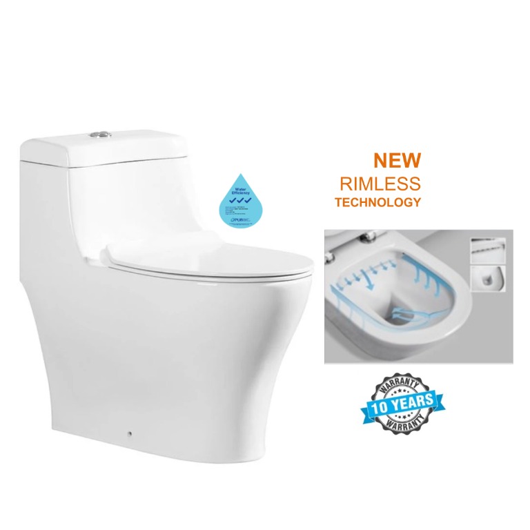 Tiara Toilet bowl 520, Furniture & Home Living, Bathroom & Kitchen ...