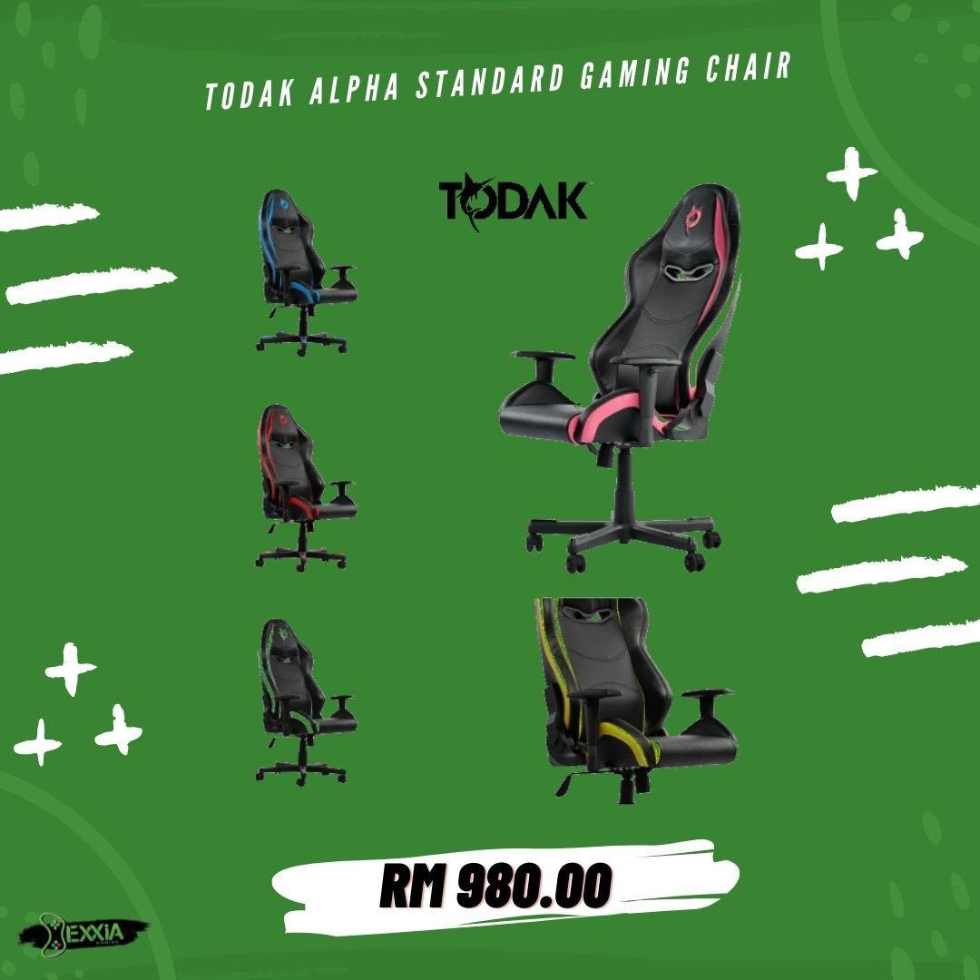 Todak Alpha Standard Gaming Chair, Video Gaming, Gaming Accessories ...