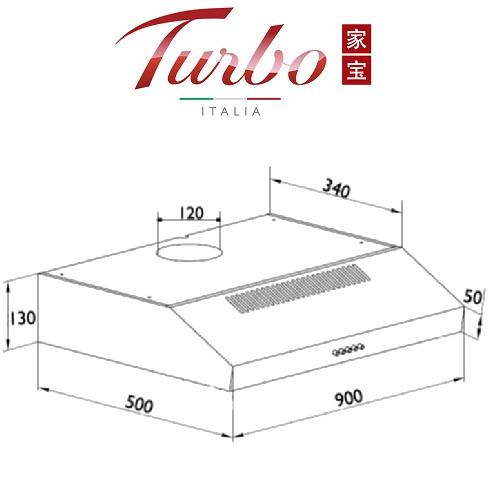 Turbo Incanto Cooker hood TA65-902BK, TV & Home Appliances, Kitchen ...