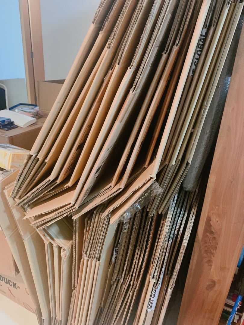 Used Carton Boxes, Furniture & Home Living, Home Improvement ...