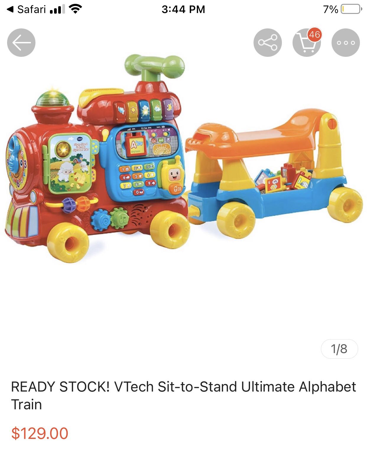 Vtech train, Hobbies & Toys, Toys & Games on Carousell