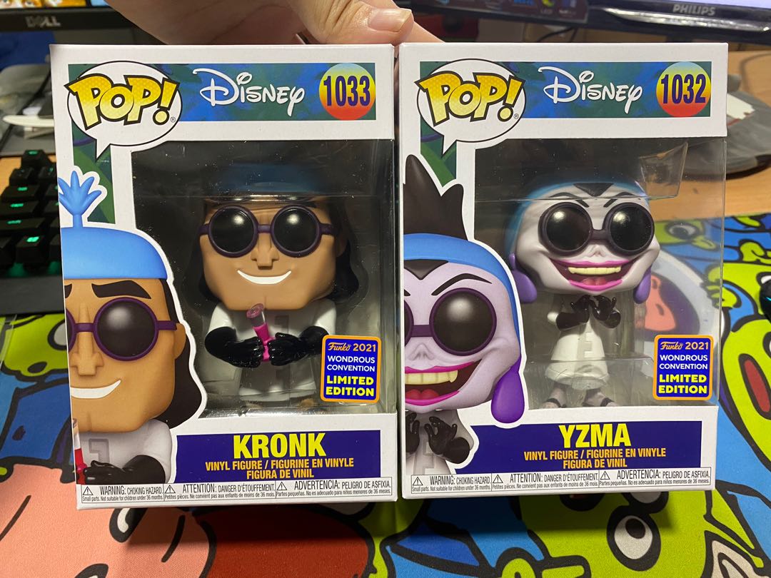 Yzma & Kronk Funko Pop! Duo, Hobbies & Toys, Toys & Games on Carousell