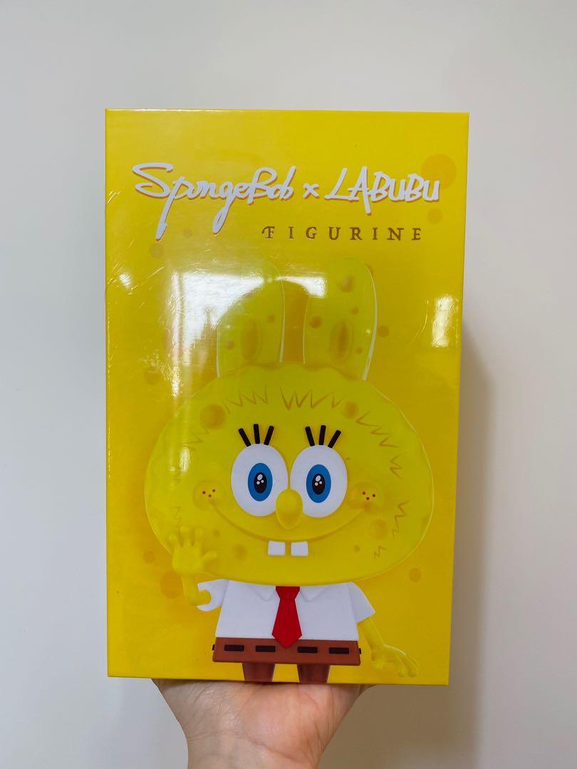 全新塑封未拆 Popmart Labubu Spongebob 海綿寶寶, 興趣及遊戲, 玩具 & 遊戲類 - Carousell