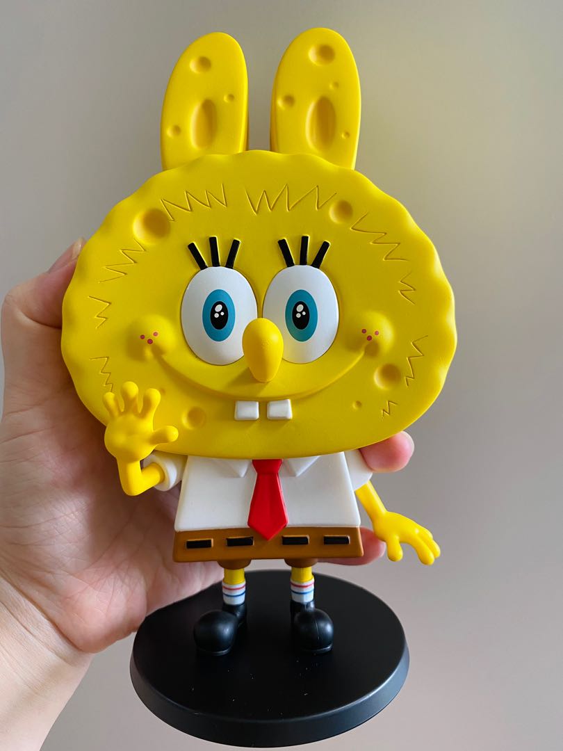全新塑封未拆 Popmart Labubu Spongebob 海綿寶寶, 興趣及遊戲, 玩具 & 遊戲類 - Carousell