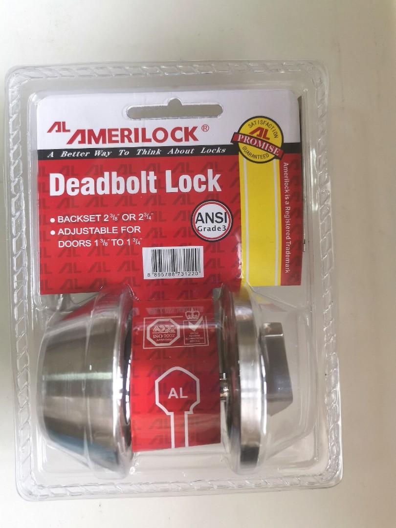 Amerilock Door Knobs and Door Lock, Furniture & Home Living, Security ...