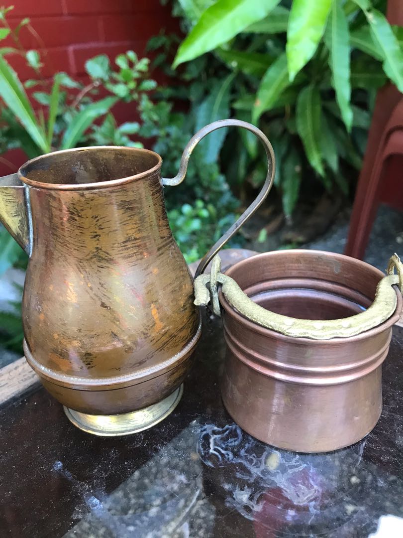 Antique copper collectible display, Hobbies & Toys, Memorabilia ...