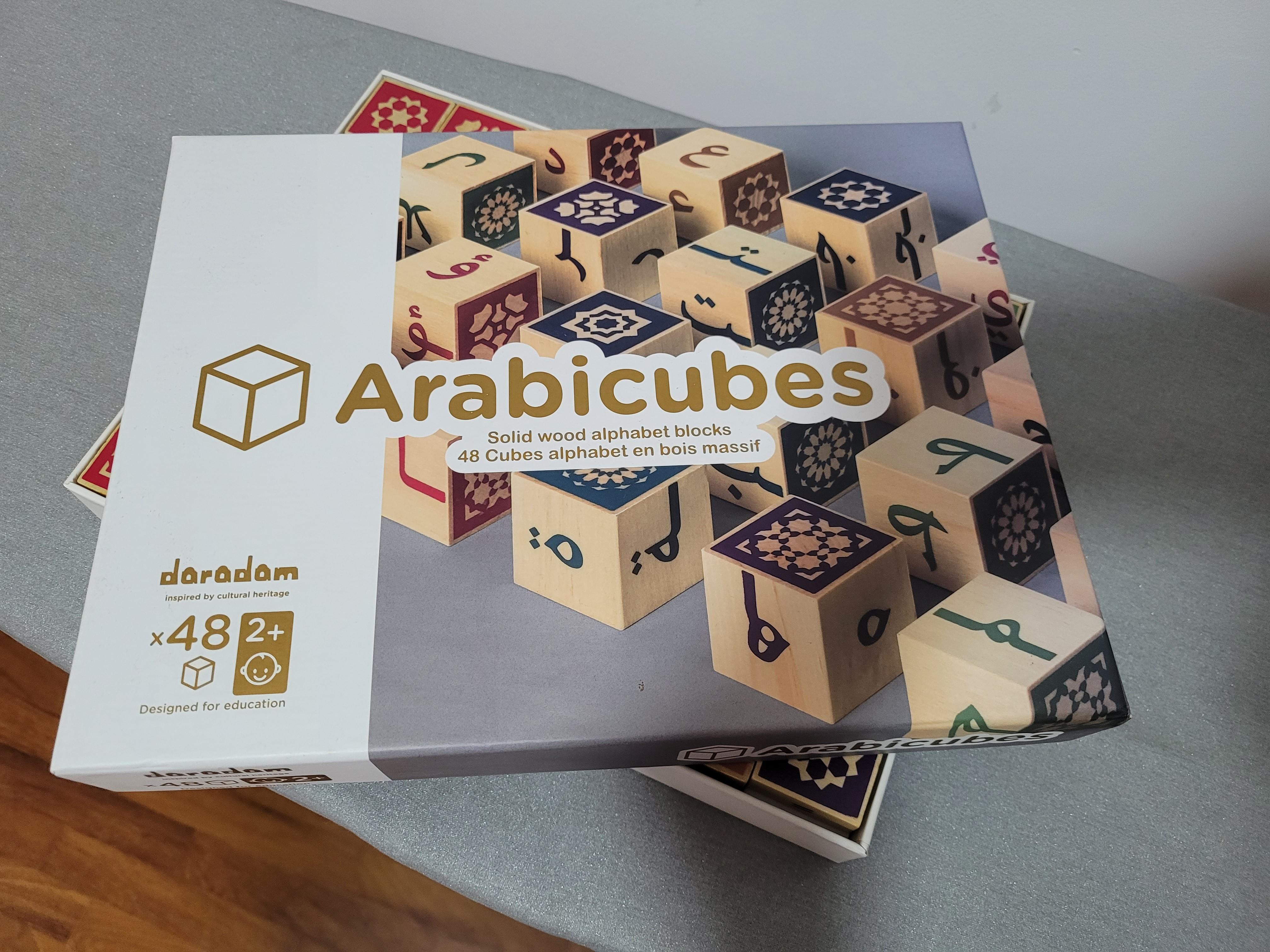 Arabic cubes, Hobbies & Toys, Books & Magazines, Children's Books on ...