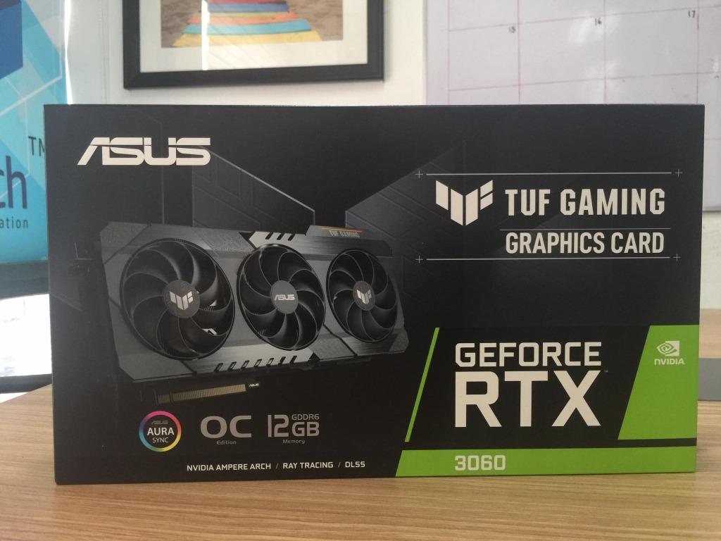 ASUS TUF 3060 TRI FAN 12GB GAMING, Computers & Tech, Parts ...