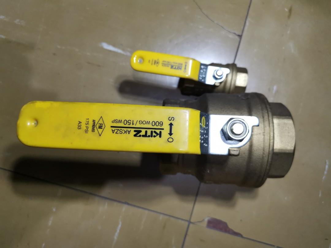 Ball Valve Kitz Valiant, Commercial & Industrial, Construction ...