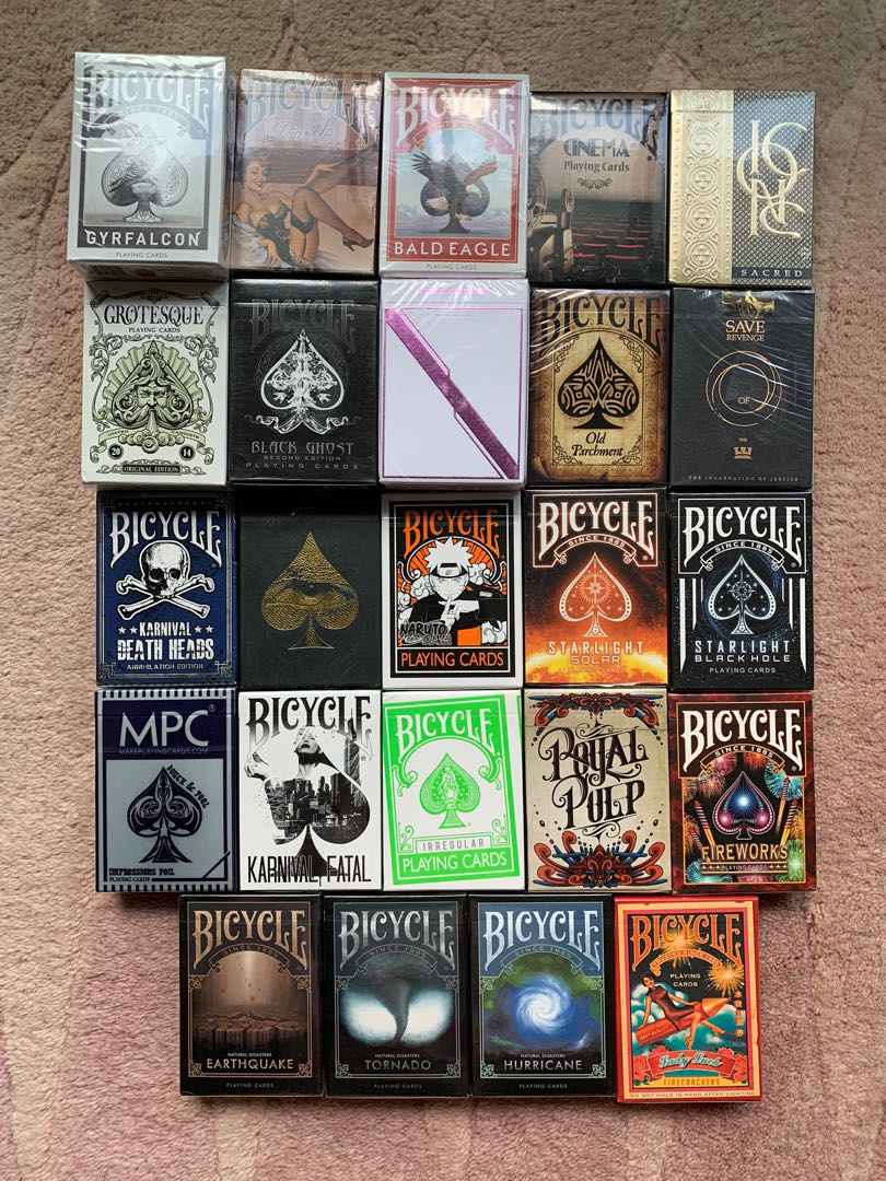 Bicycle Playing Cards (Tuck Box Slightly Dented), Hobbies & Toys, Toys ...