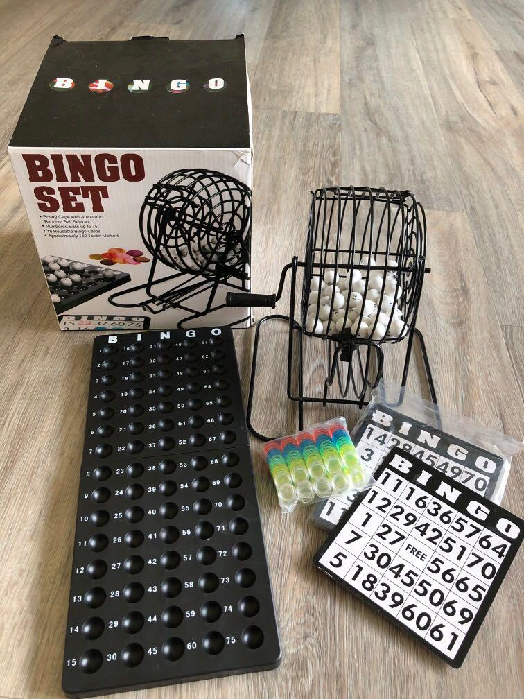 Bingo Set, Hobbies & Toys, Toys & Games on Carousell