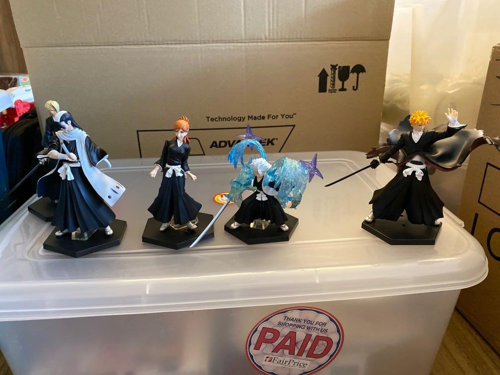 Authentic Bleach Bandai figurines - 16 sets of characters, Hobbies ...