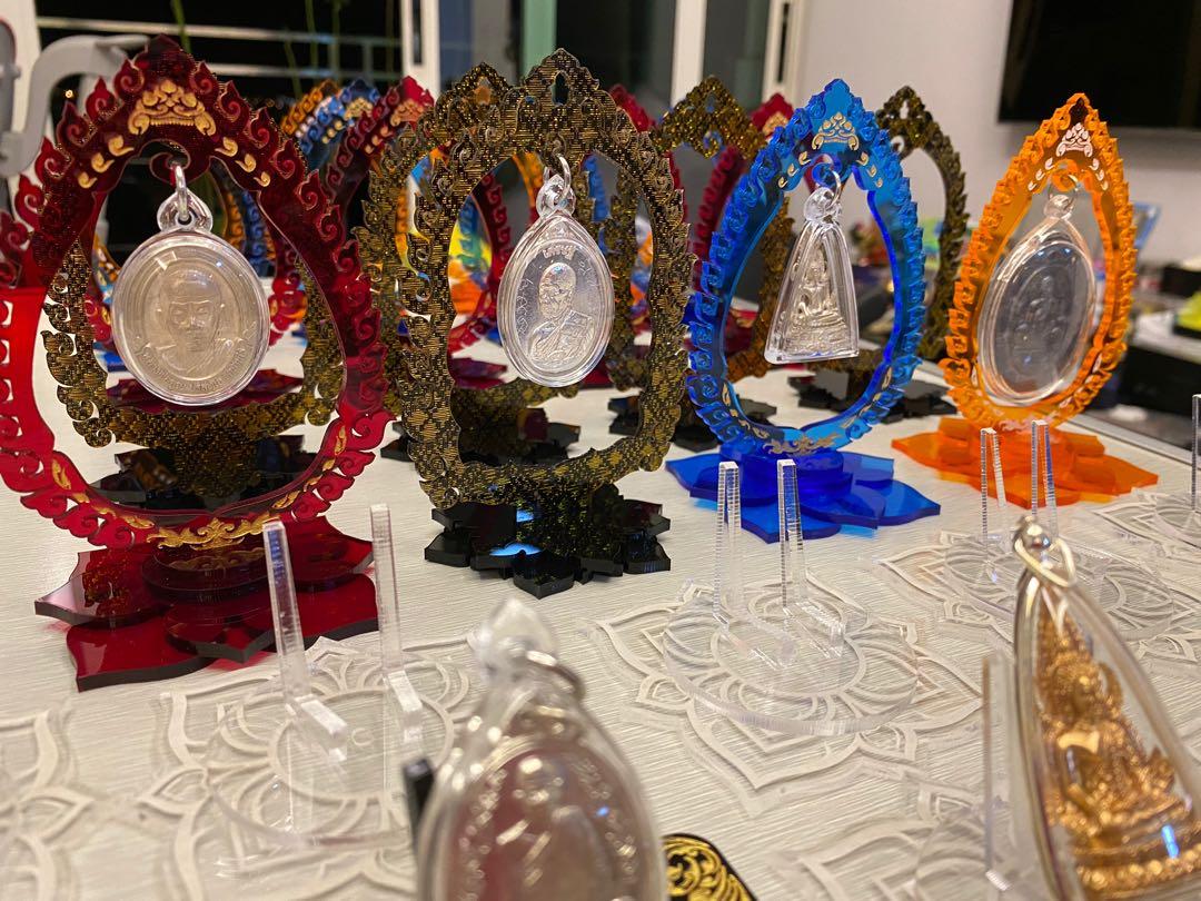 Brand New Amulet Stand,Acrylic Display Stand,Thai Casing Amulet,Holder ...