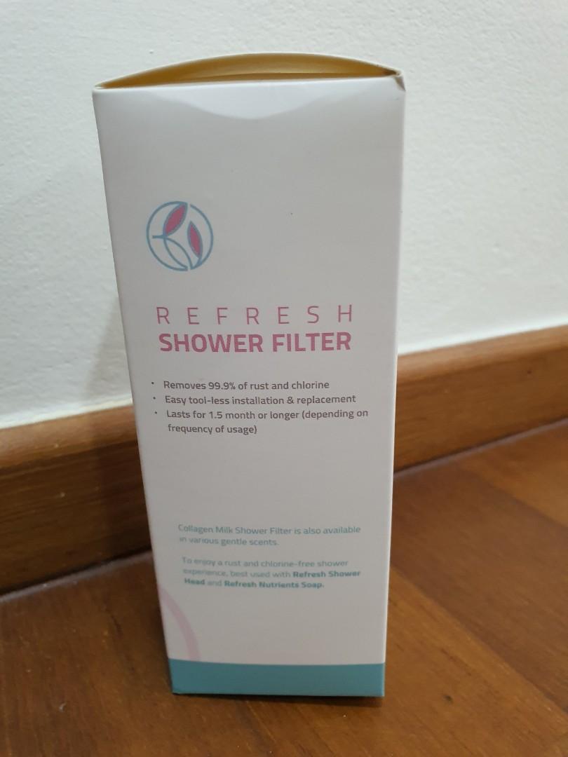 BRAND NEW Refresh Shower Filter, Beauty & Personal Care, Bath & Body ...