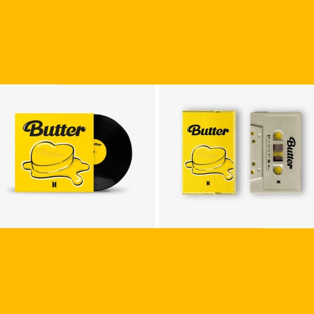 BTS Butter (Vinyl and Cassette) US and Weverse, Hobbies & Toys ...