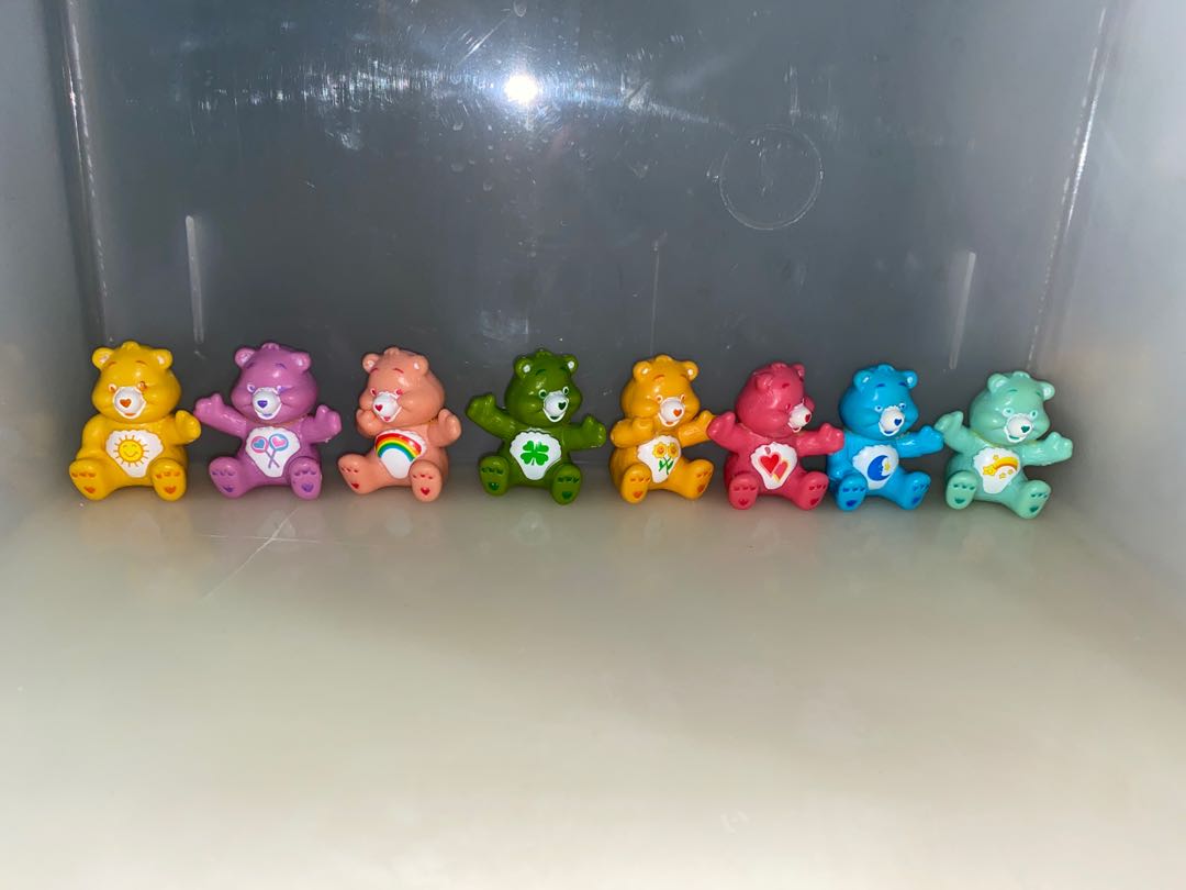 Care Bears Figures Set of 8, Hobbies & Toys, Toys & Games on Carousell
