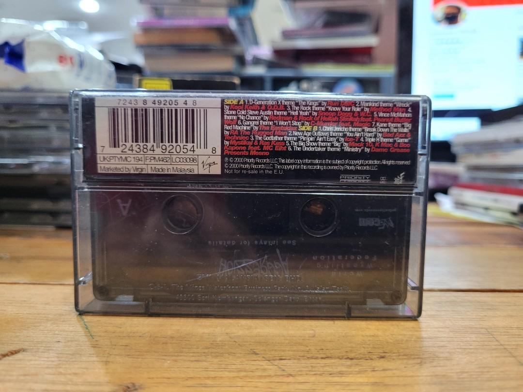 (Cassette) WWF Aggression Themes, Hobbies & Toys, Music & Media, CDs ...